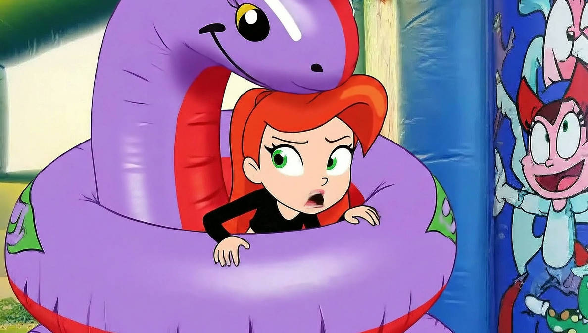 Inflatable snake swimline vs Female AI video (7) by delta-28 on DeviantArt