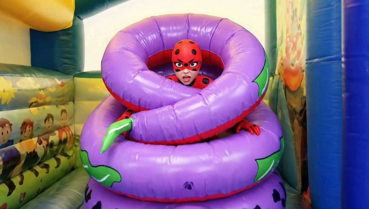 Inflatable snake swimline vs Female AI video (254) by delta-28 on ...