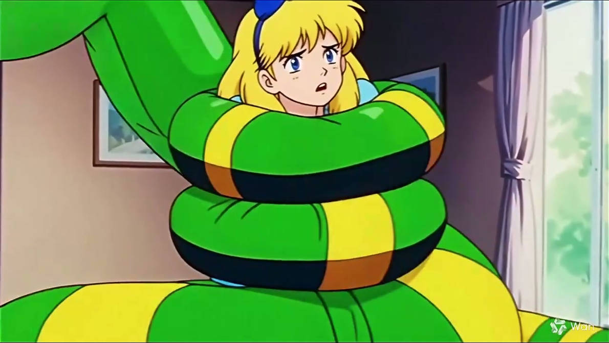 Maria Robotnik vs Inflatable Snake #9 by delta-28 on DeviantArt