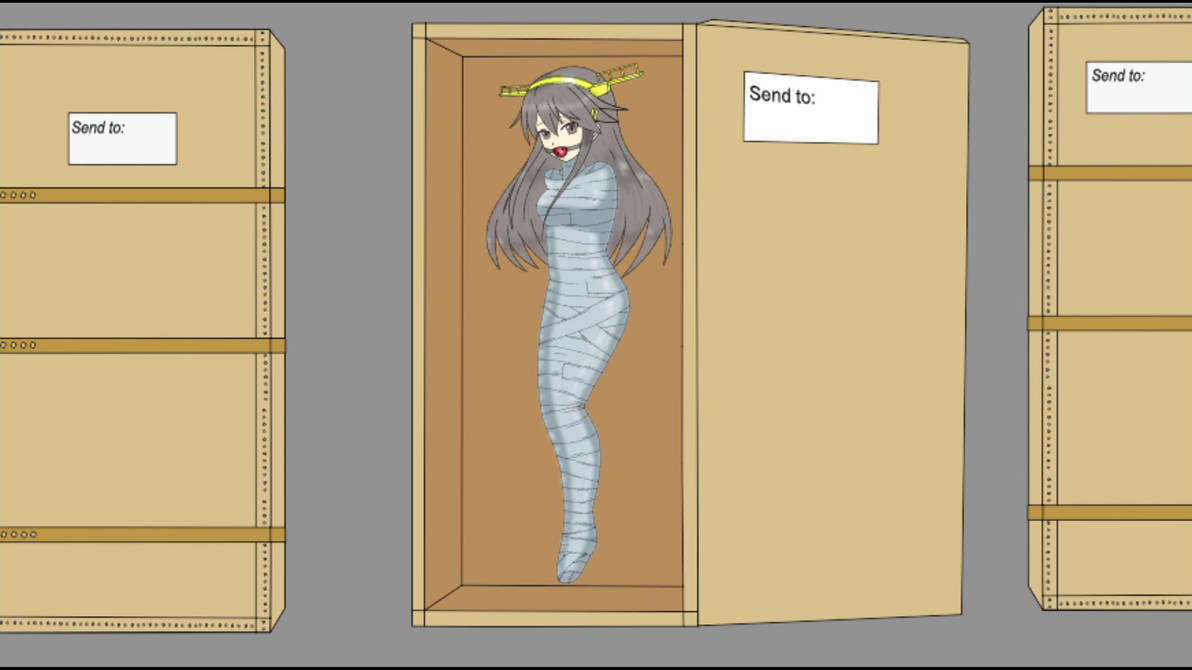 Haruna Bondage2 Duct Tape Mummification Animation By Sonicrock56 On