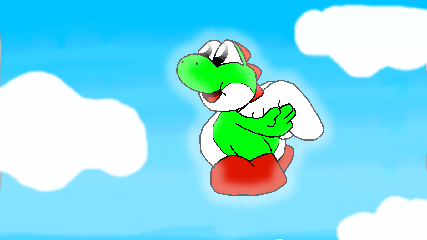 Me as a yoshi angel again =3 by GyRoEsEhNi on DeviantArt