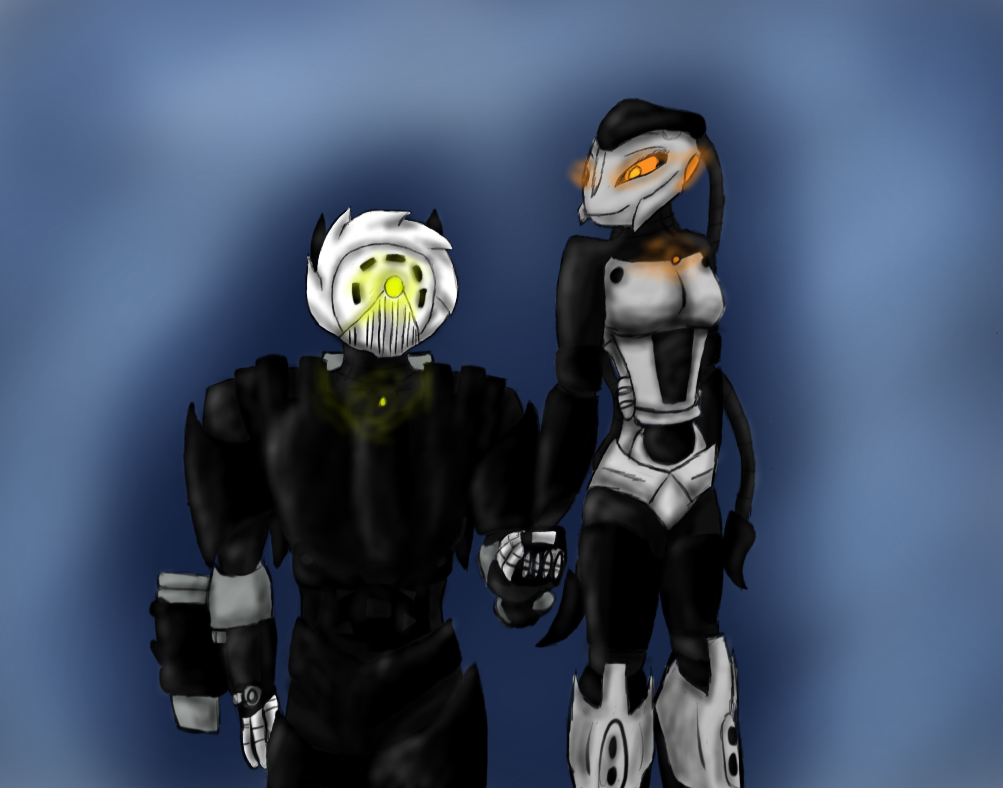 Icefire and Sierra (request) by PsionicSniper on DeviantArt