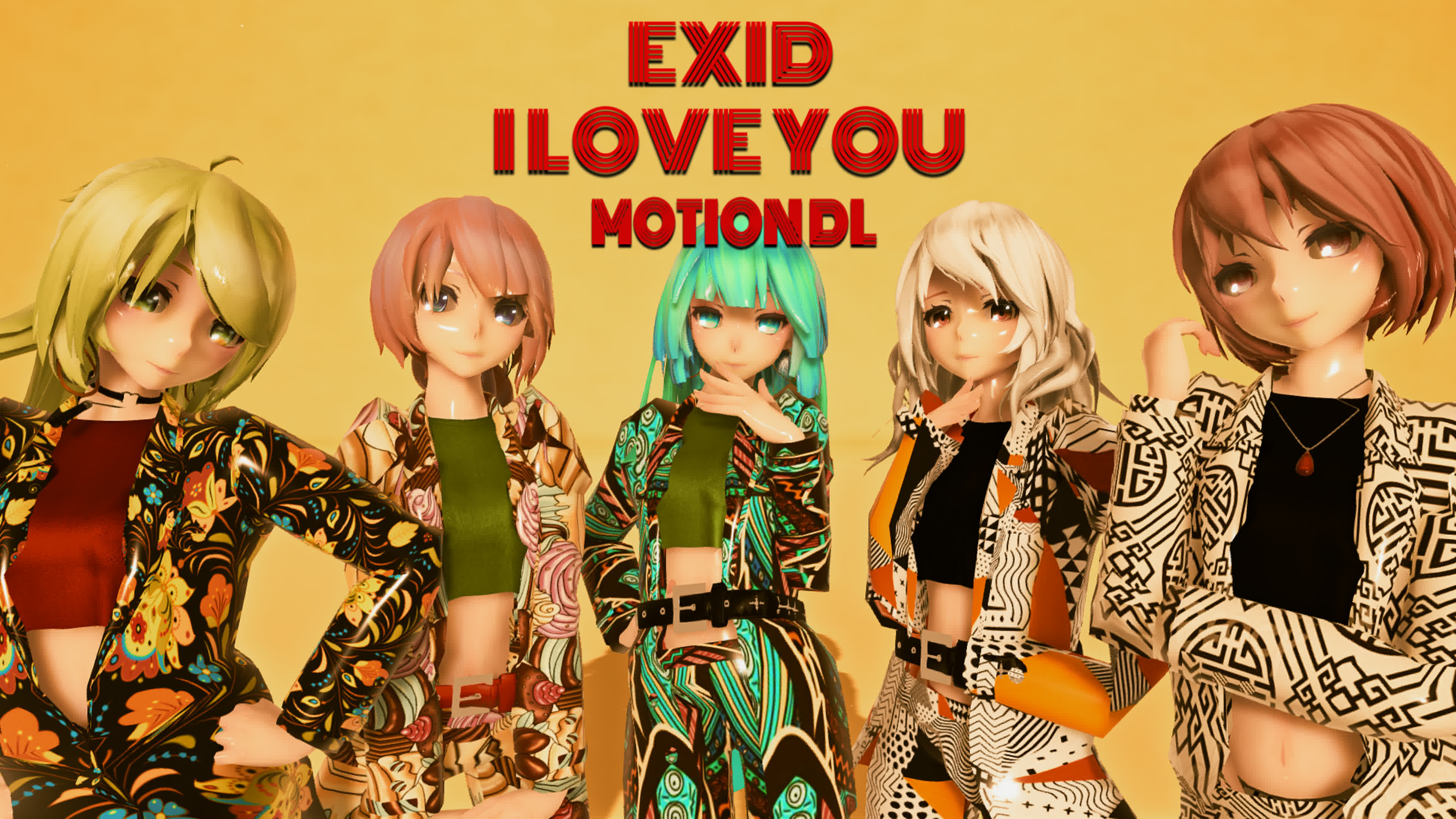 [MMD] EXID - I LOVE YOU [MOTION DL] by MaxutkaMaximus on DeviantArt