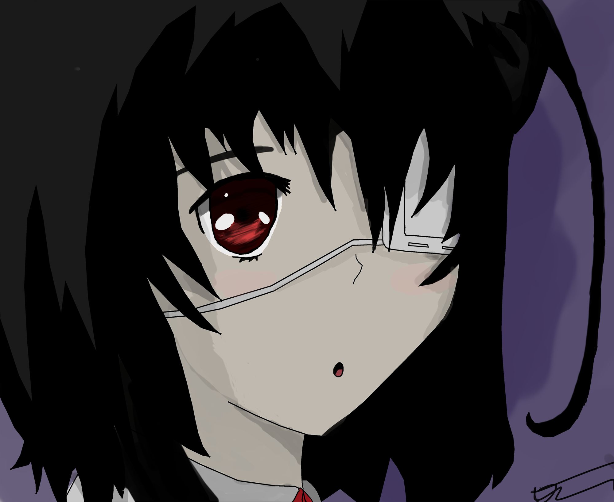 Mei Misaki by madeoftaco on DeviantArt