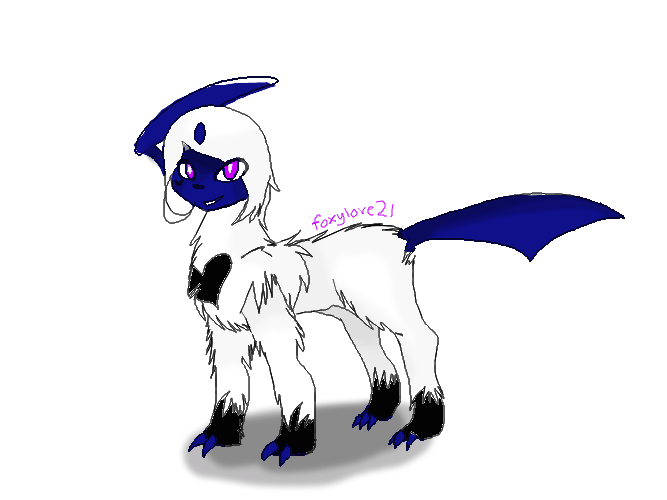 absol (full view) by foxylove21 on DeviantArt