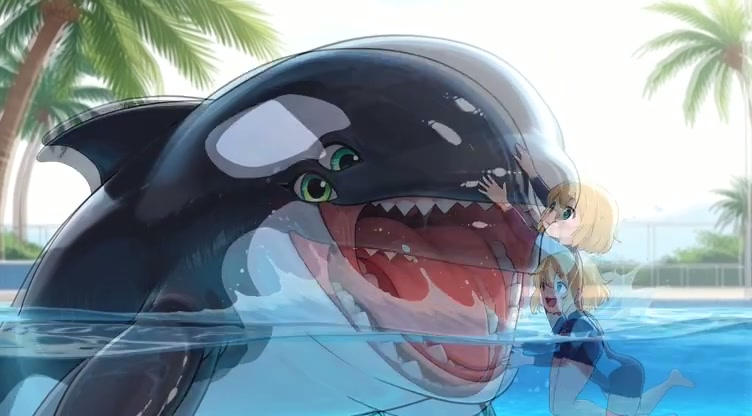 The girl and the orca by kapitanbar on DeviantArt