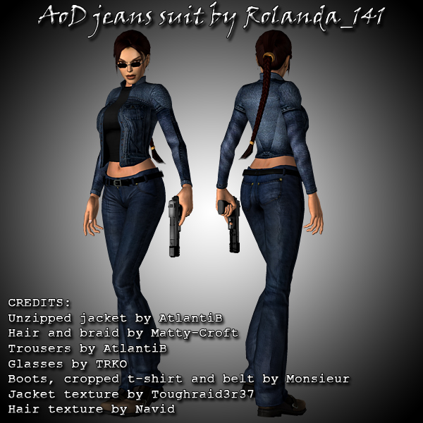 AoD jeans suit mod by HailSatana on DeviantArt