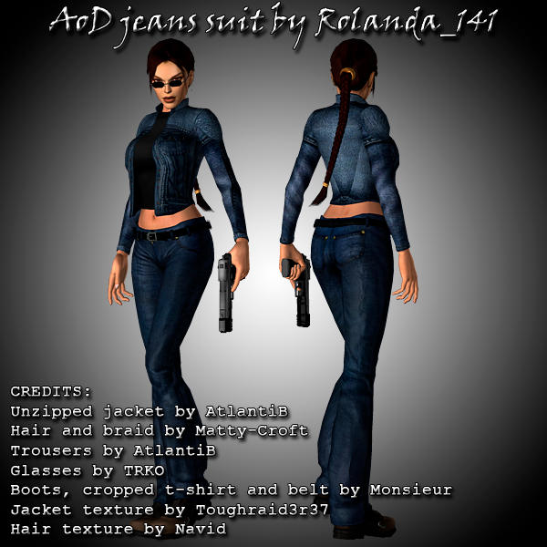 AoD jeans suit mod by HailSatana on DeviantArt