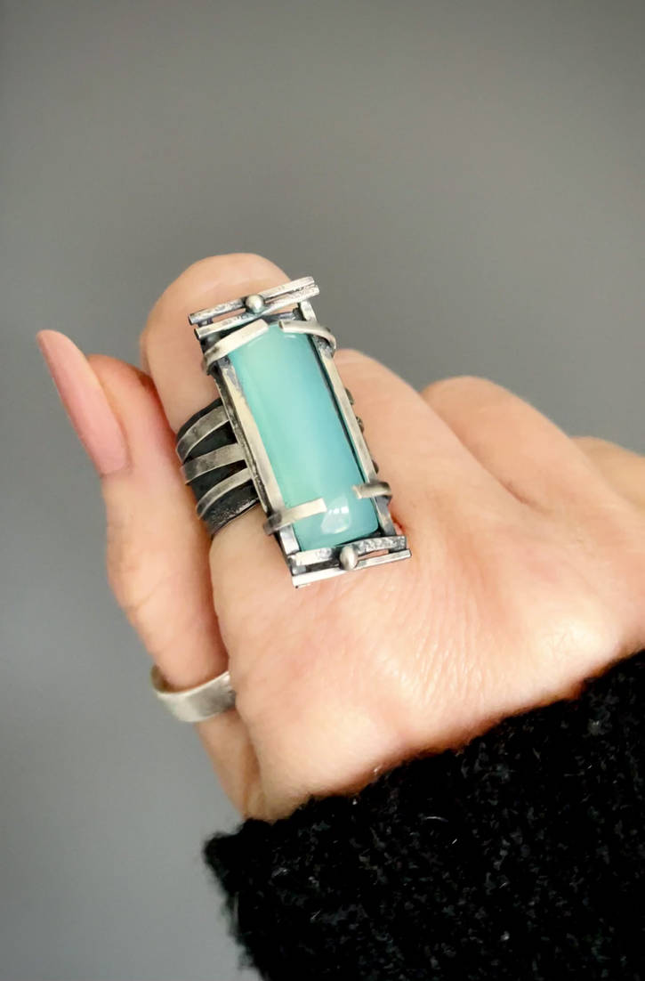 Brutalist style Ring by LUNARIEEN on DeviantArt