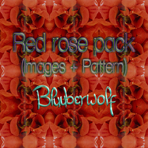 Red rose pack (Images + Pattern) by Bluuberwolf on DeviantArt