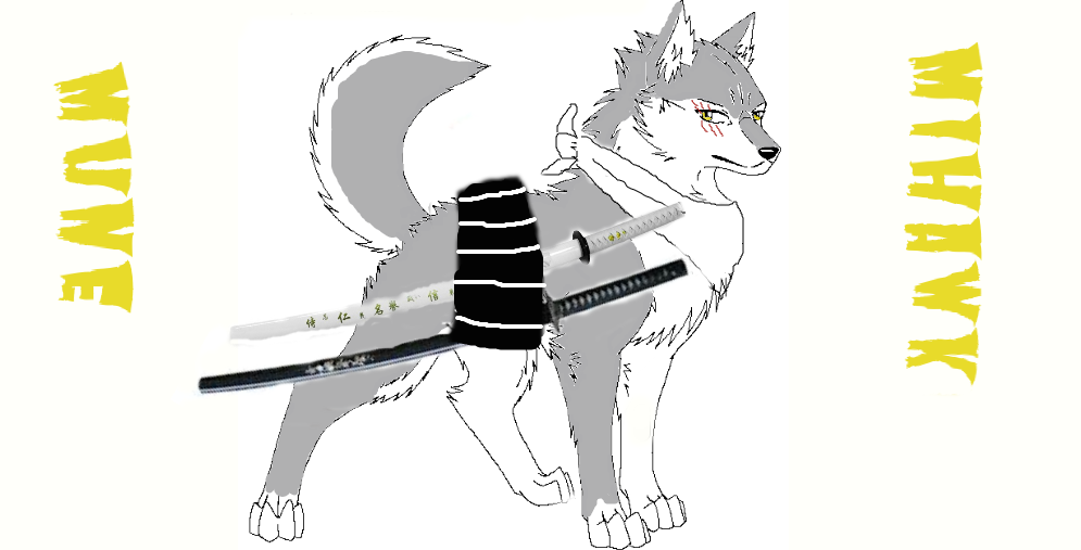 Mune Mihawk Wolf Form by RoronoaZoroWGS on DeviantArt