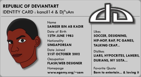 ::Deviant ID Flash:: by kancil14 on DeviantArt