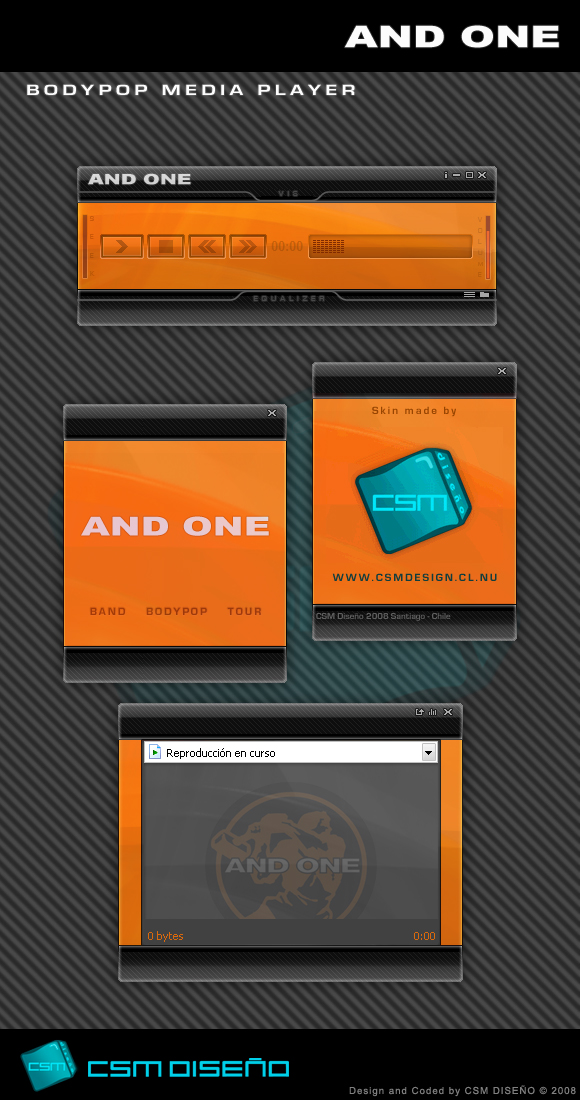 And One Bodypop Media Player by MeisterMzk on DeviantArt