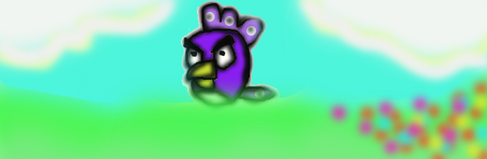 epic purple angry bird by nerothecat123 on DeviantArt