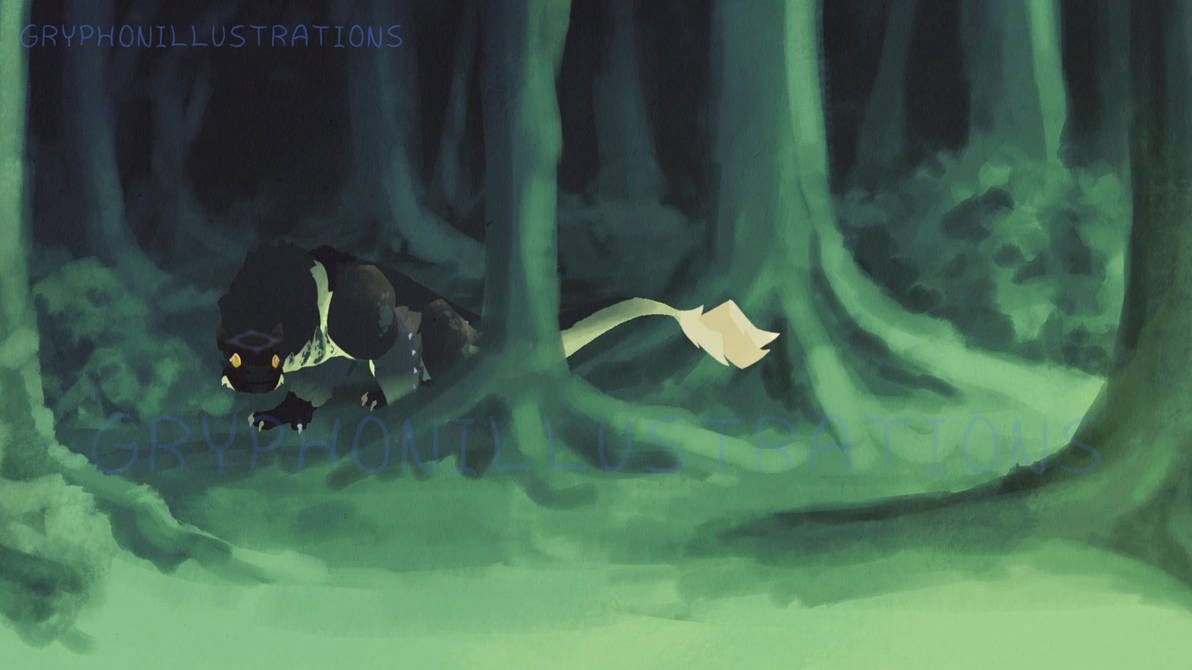 The Stag - Animation by GryphonIllustrations on DeviantArt