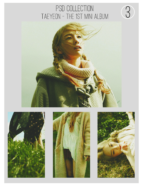 [PSD Collection] Taeyeon - The 1st Mini Album #3 by GatoKun on DeviantArt