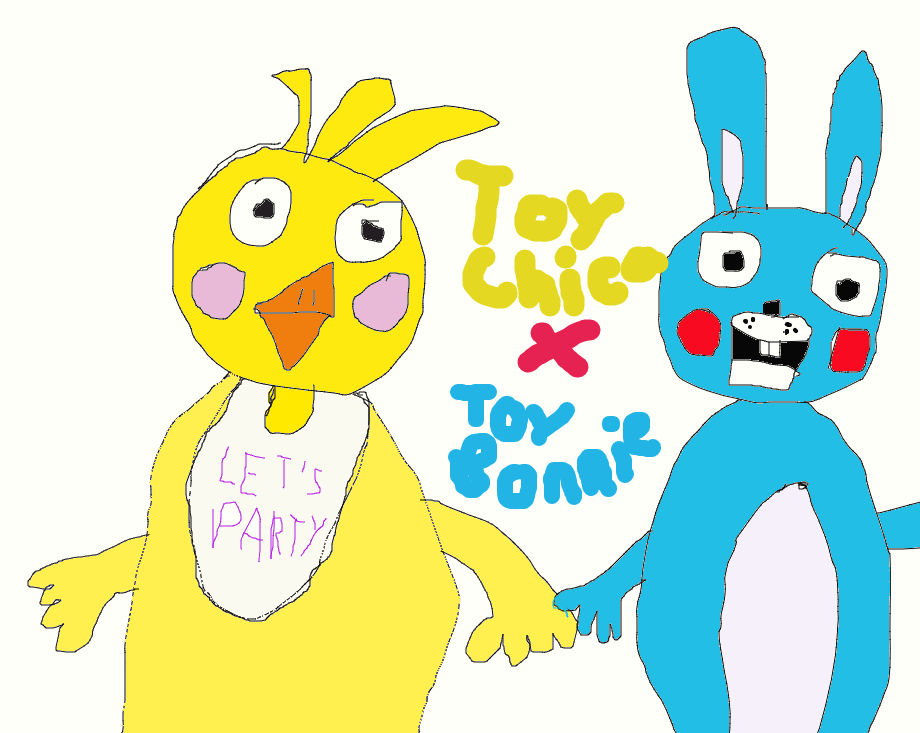 Toy Chica X Toy Bonnie By Niktherabbit On Deviantart