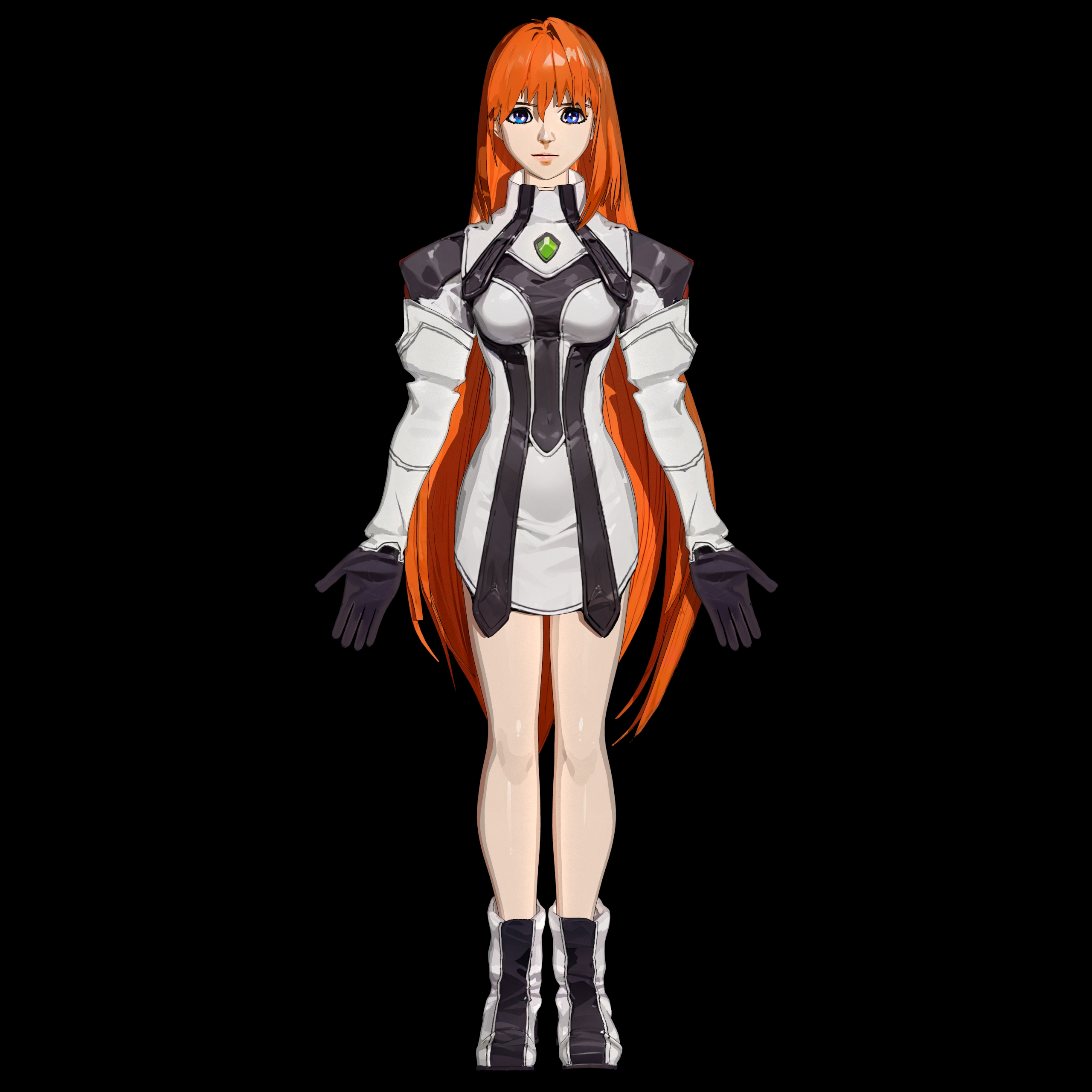 Xenogears Elly 3d model by hackHaseo on DeviantArt