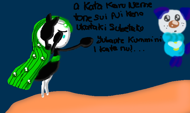 Meloetta return to the sea by snivy00 on DeviantArt