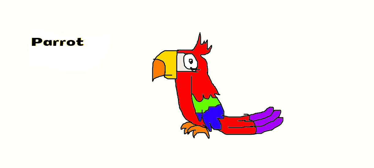 Parrot by SidabaTheToonLord on DeviantArt