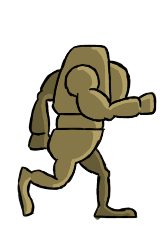 Bulky Walk Cycle by AnthonyAnimation on DeviantArt