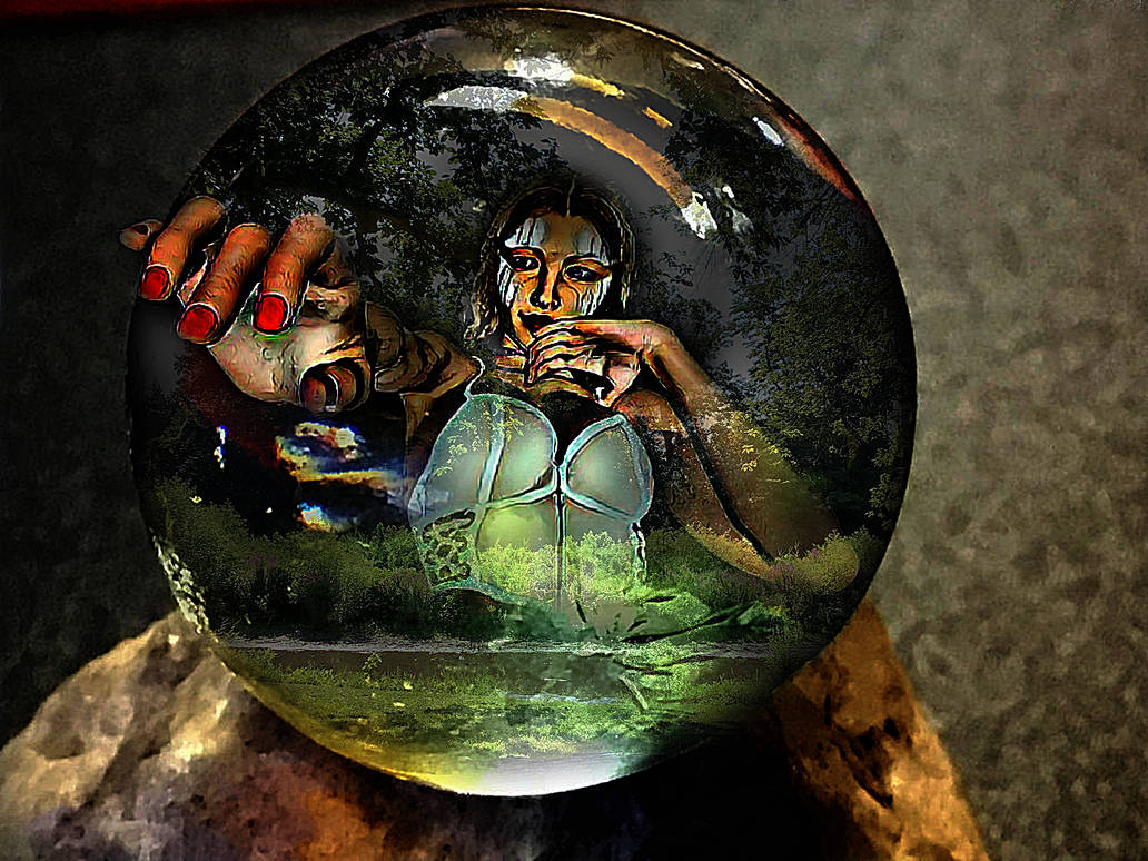 GLASSBALL-WOMAN ON RIVER by holman123 on DeviantArt
