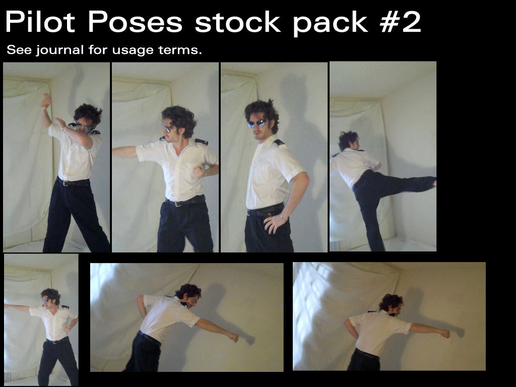 Pilot Poses Stock Pack 2 by Durkee341 on DeviantArt
