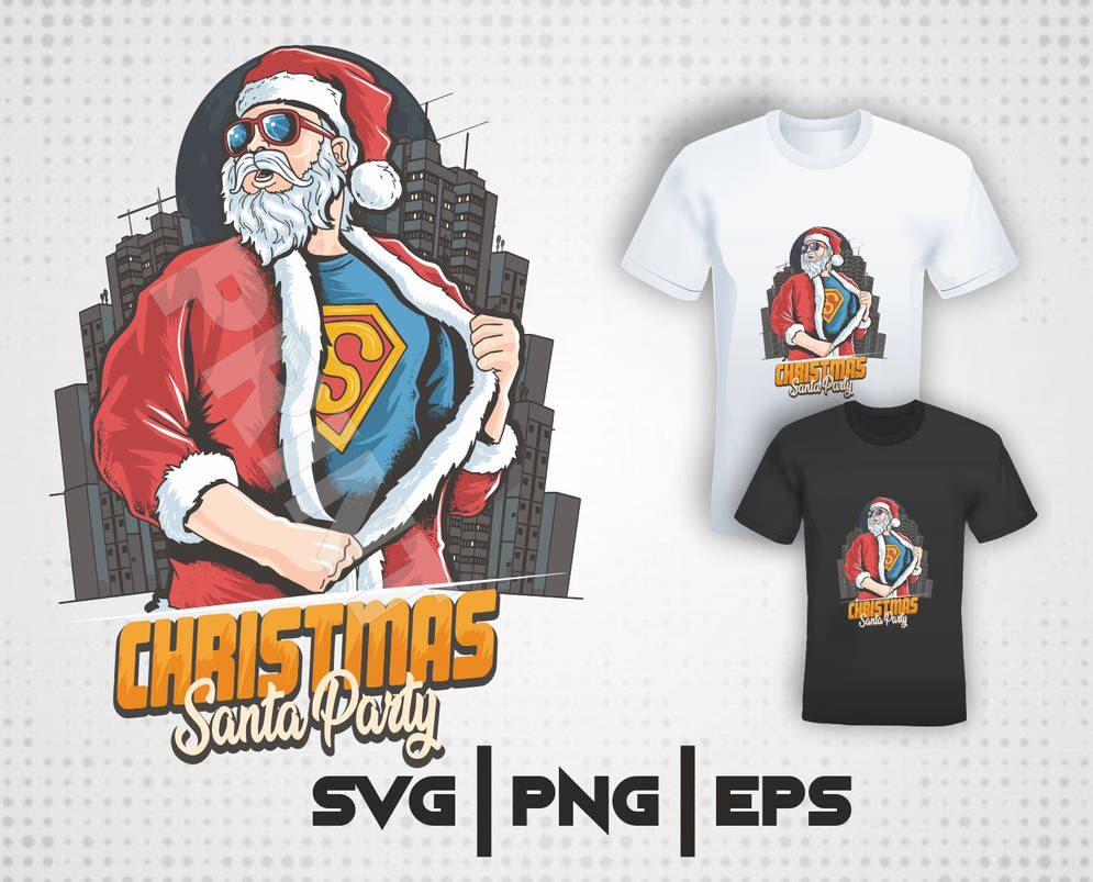 santa claus, happy new year, 2020, digital print by EninaGeneva on ...