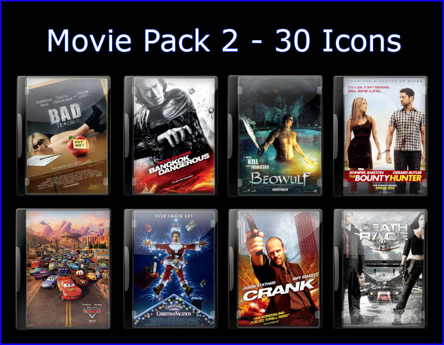 Movie Pack 2 - 30 Icons by jake2456 on DeviantArt