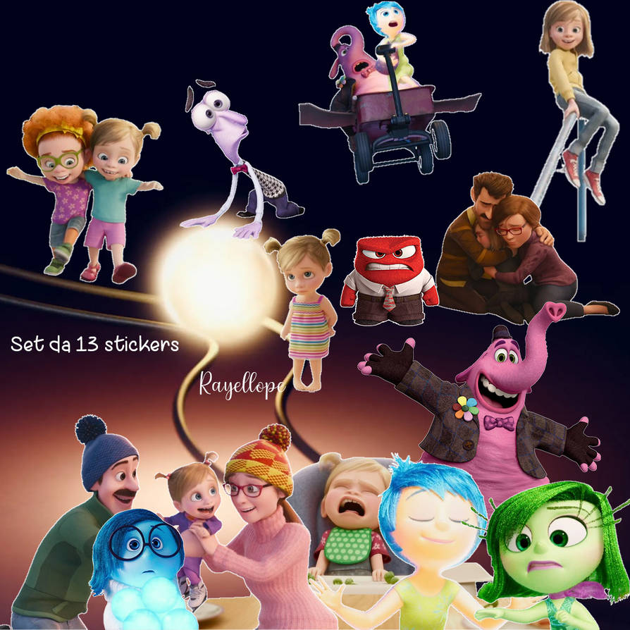 Stickers Inside Out by Lizzieofficial on DeviantArt
