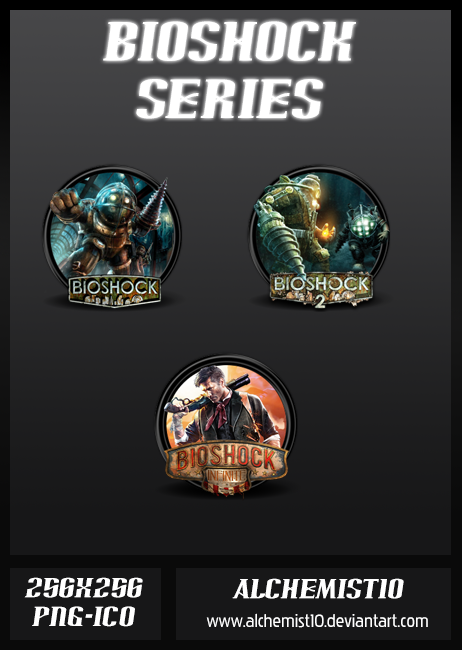 Bioshock Series Icons by Alchemist10 on DeviantArt