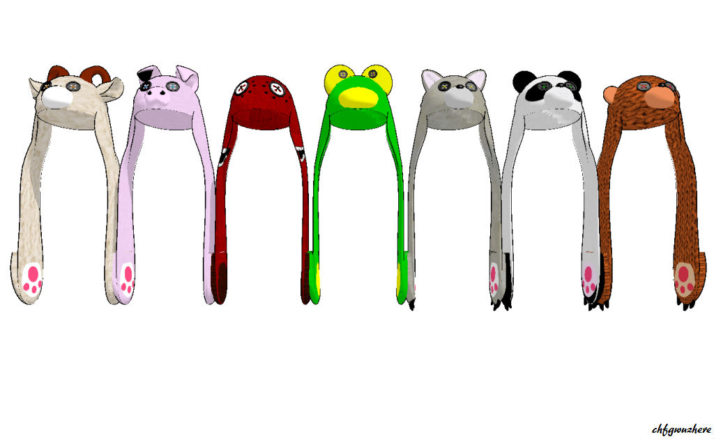 Pocket Animal Hats DL by chfgwuzhere on DeviantArt