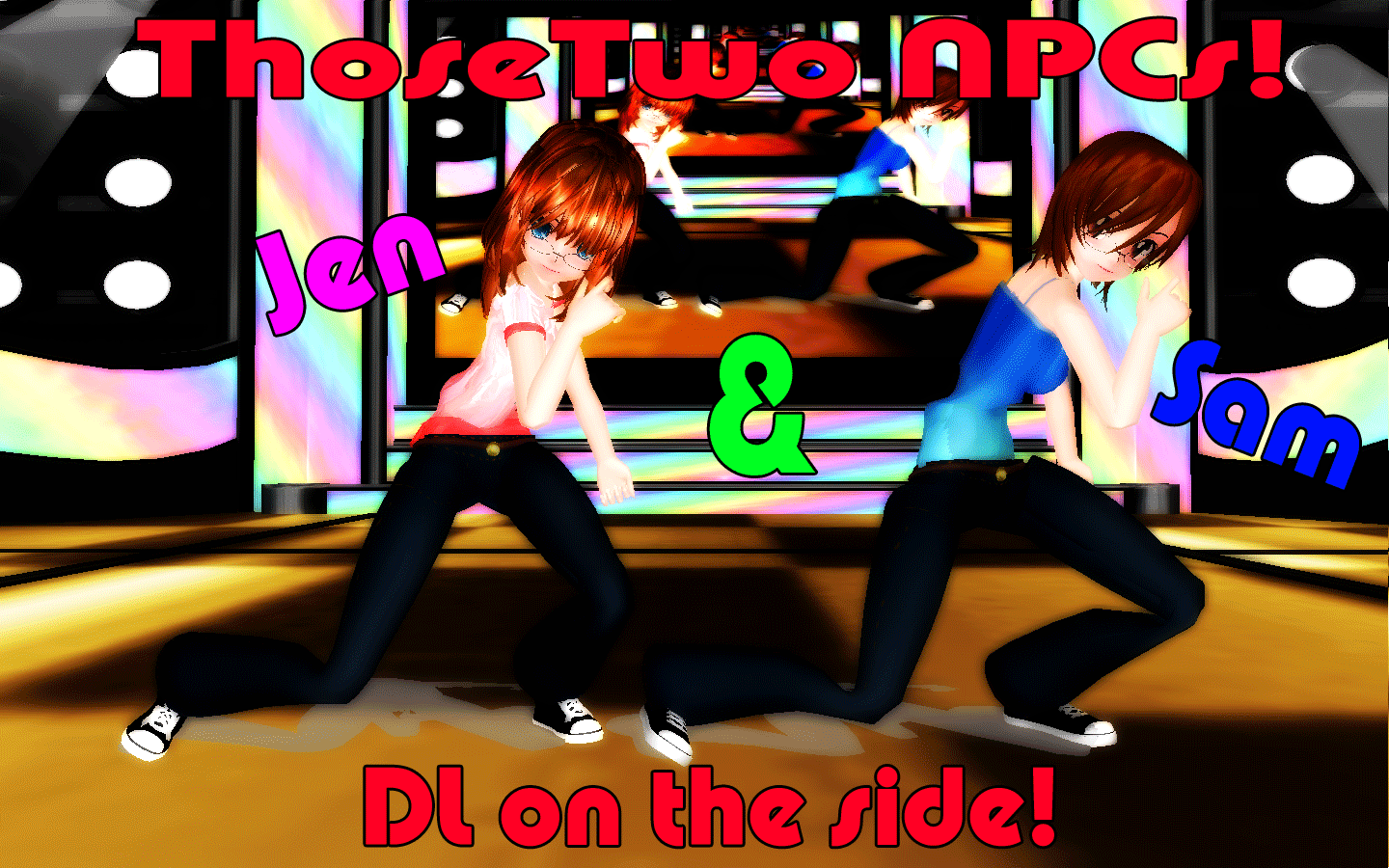 MMD NEWCOMERS: Sam and Jen (ThatOneNPC) Models DL! by Miaou-ML on ...