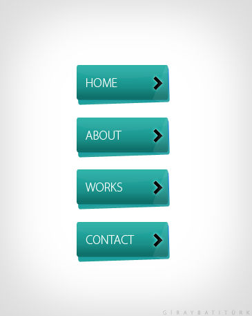 Free PSD Turquoise Menu by giraybatiturk on DeviantArt