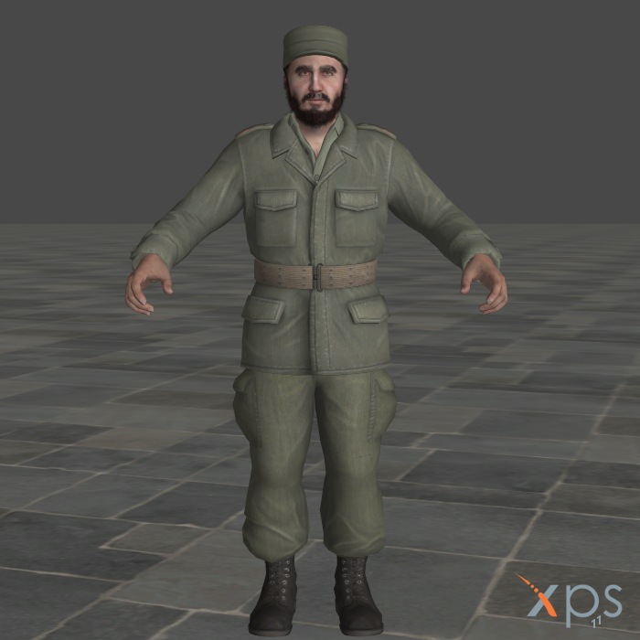 CoD Black Ops Fidel Castro for XPS by SaltPowered on DeviantArt
