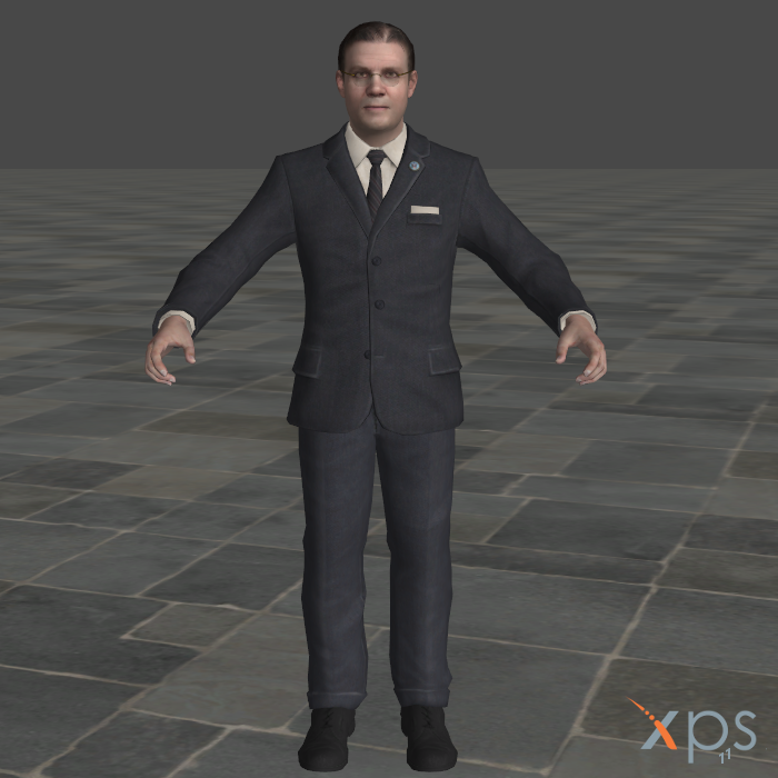 CoD BO Robert Strange McNamara for XPS/XNALara by SaltPowered on DeviantArt