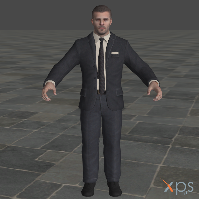 CoD Black Ops Pentagon Mason for XPS/XNALara by SaltPowered on DeviantArt