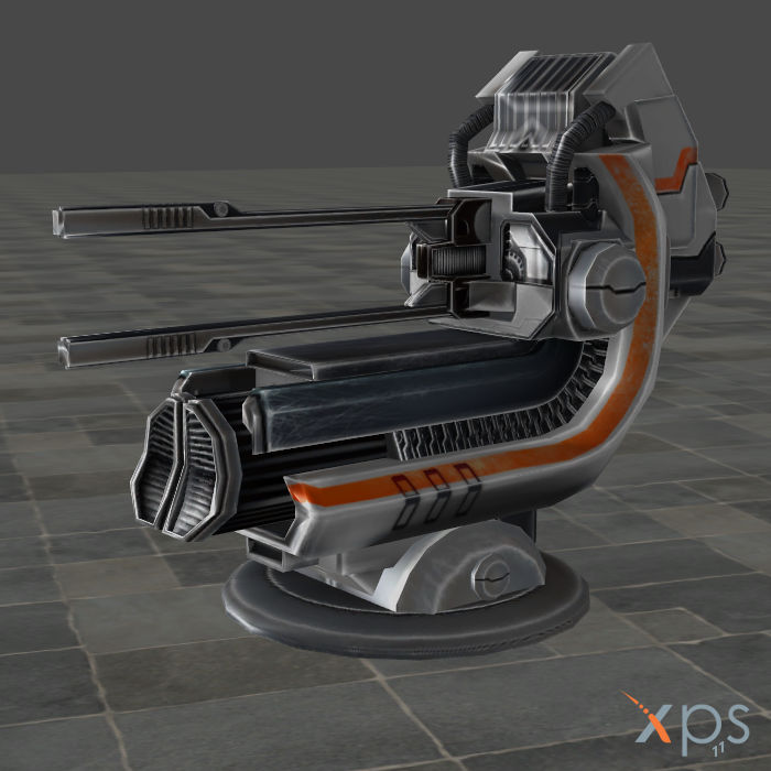 Sanctum 2 Focus turret for XPS by SaltPowered on DeviantArt