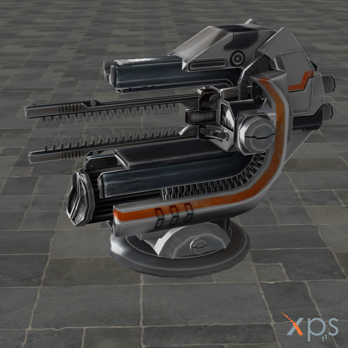 Sanctum 2 Focus level 2 turret for XPS by SaltPowered on DeviantArt