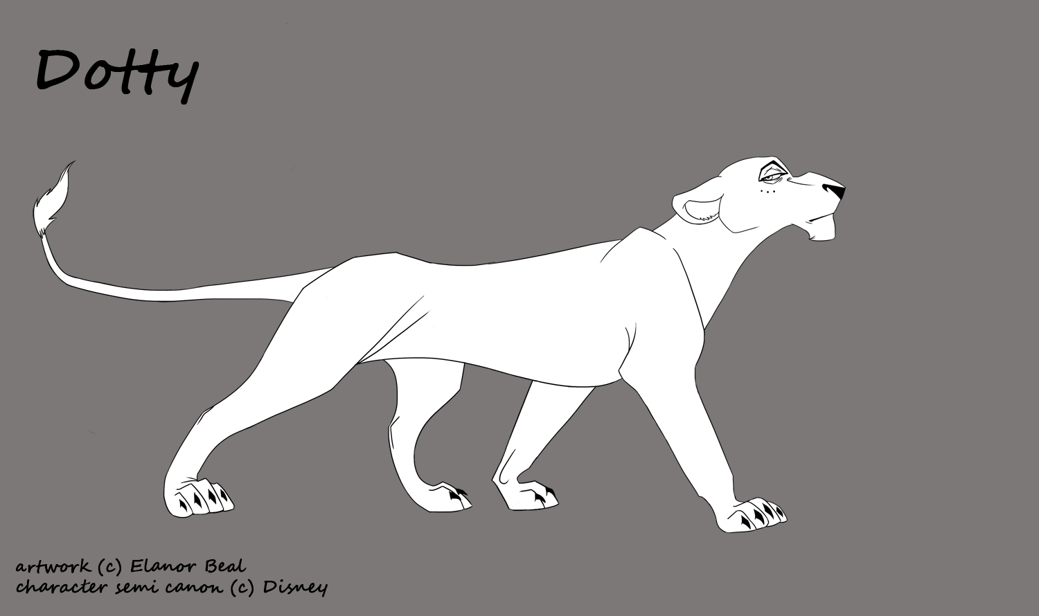 Dotty Lineart by ElanorDraws on DeviantArt