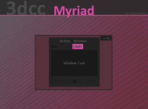 Myriad 3dcc by AlbinoAsian on DeviantArt