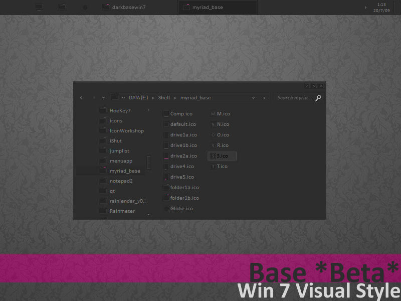 base BETA2 for Win7 by AlbinoAsian on DeviantArt