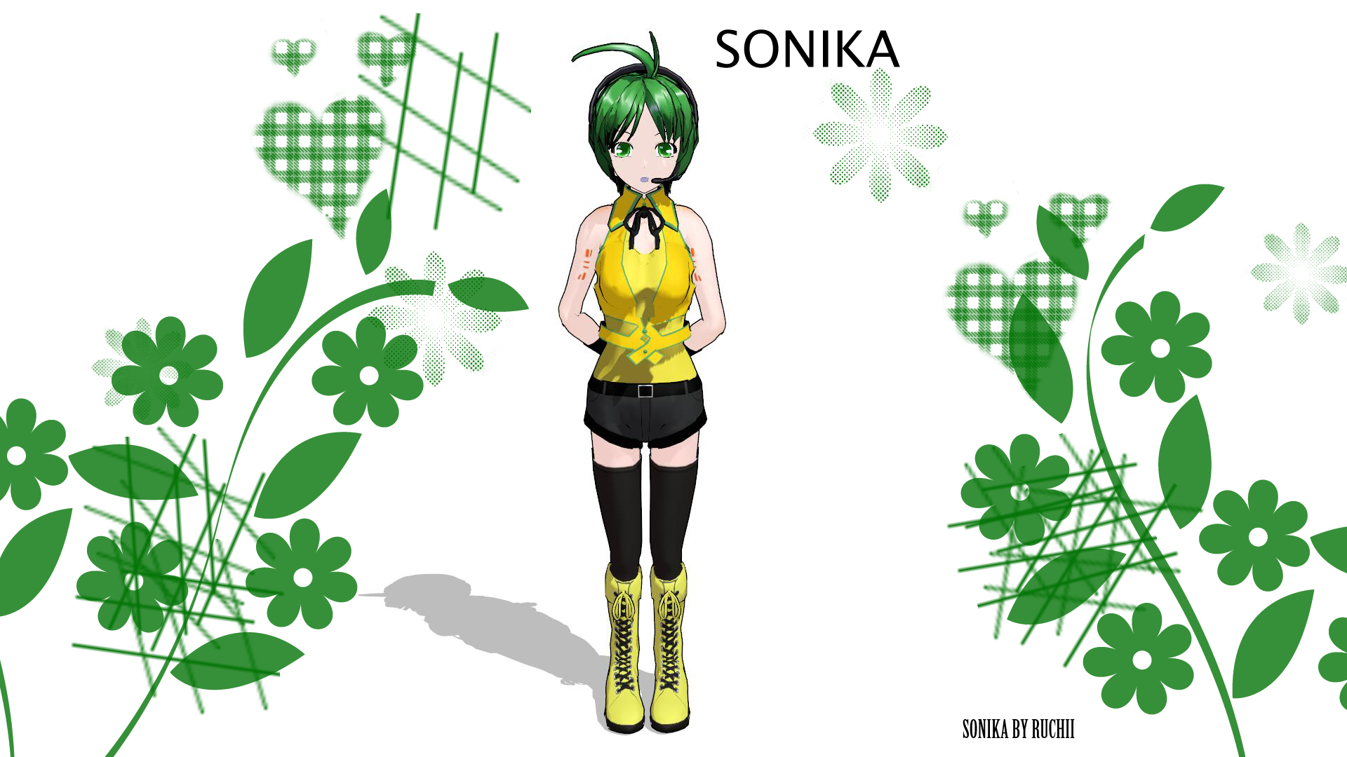 Sonika Mmd Model By Ruchiip On Deviantart