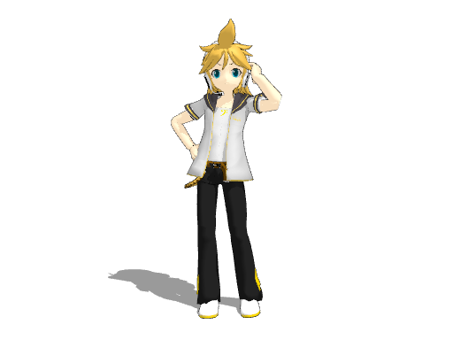 MMD Len Casual DL by ConyOtakuGamer on DeviantArt