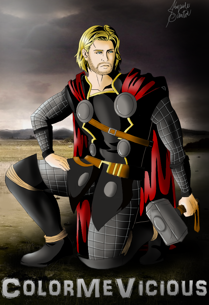 Thor by ColorMeVicious on DeviantArt