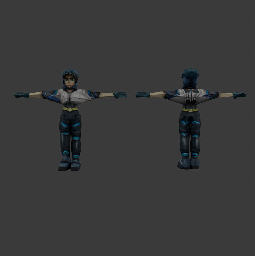 (ZIP) Juno Jet Force Gemini rigged model (Blender) by FireFire273 on ...