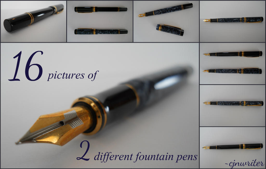 Fountain Pens by cjnwriter on DeviantArt