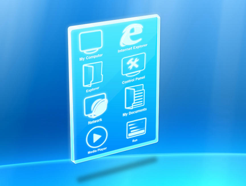 Glass Menu by themerboy on DeviantArt
