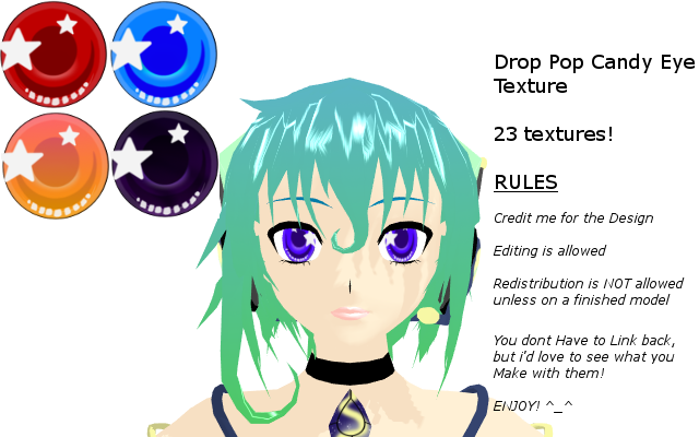 Drop Pop Candy Eye Texture Pack by SoganaxSaeki on DeviantArt