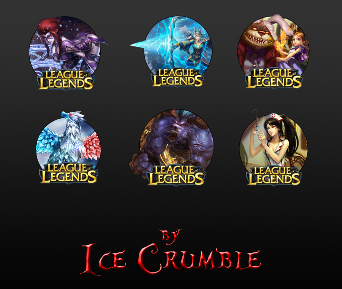 League of Legend Icons Pack 1 by IceCrumble on DeviantArt